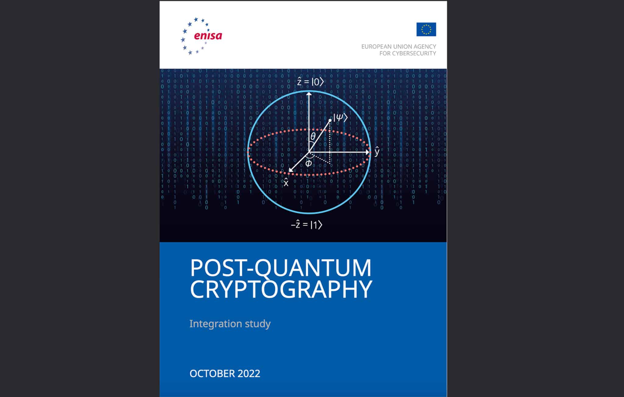 ENISA Publishes "Post-Quantum Cryptography - Integration study"