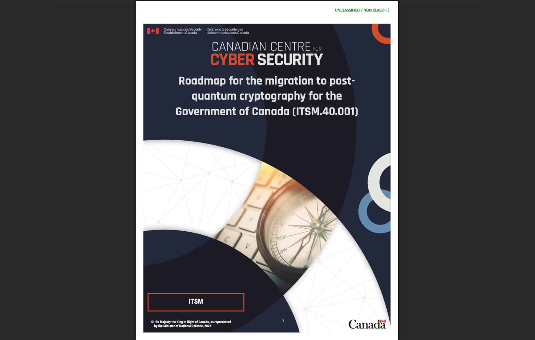 Government of Canada Launches Post-Quantum Cryptography (PQC) Migration Roadmap
