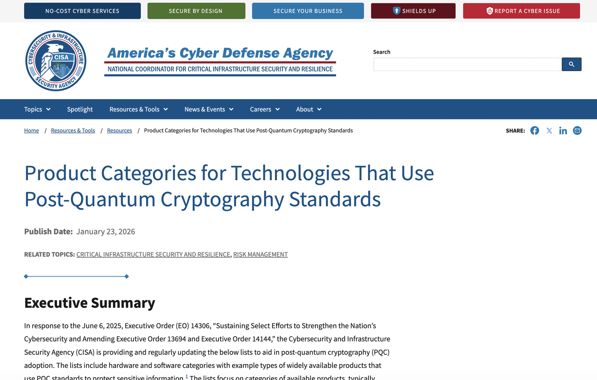 CISA Draws the Line: The Product Category Advisory & The End of Legacy ...