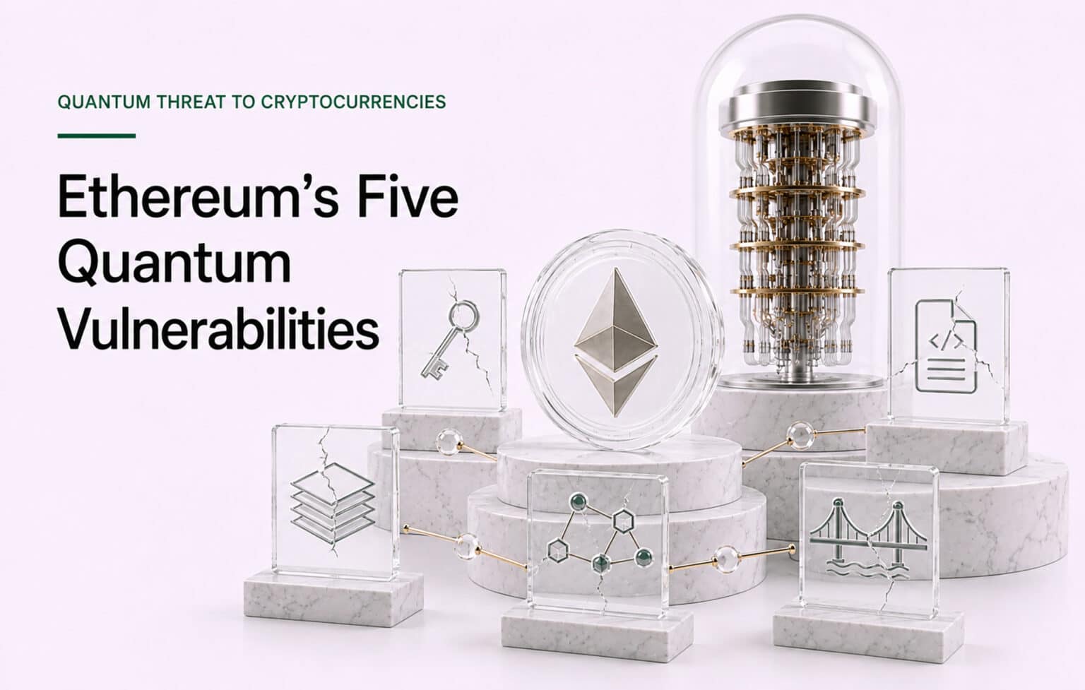 Ethereum's Five Quantum Vulnerabilities